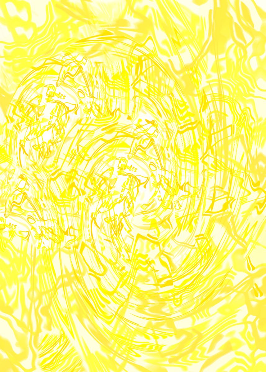 'Yellow Rare Effects Bird' Poster, picture, metal print, paint by Gani ...