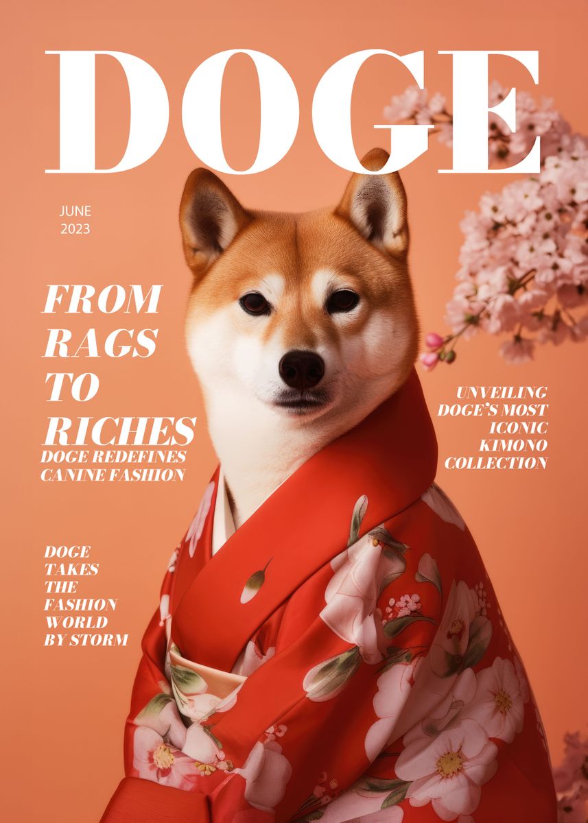 'Fashion Magazine Cover' Poster by mcmtdesigns | Displate