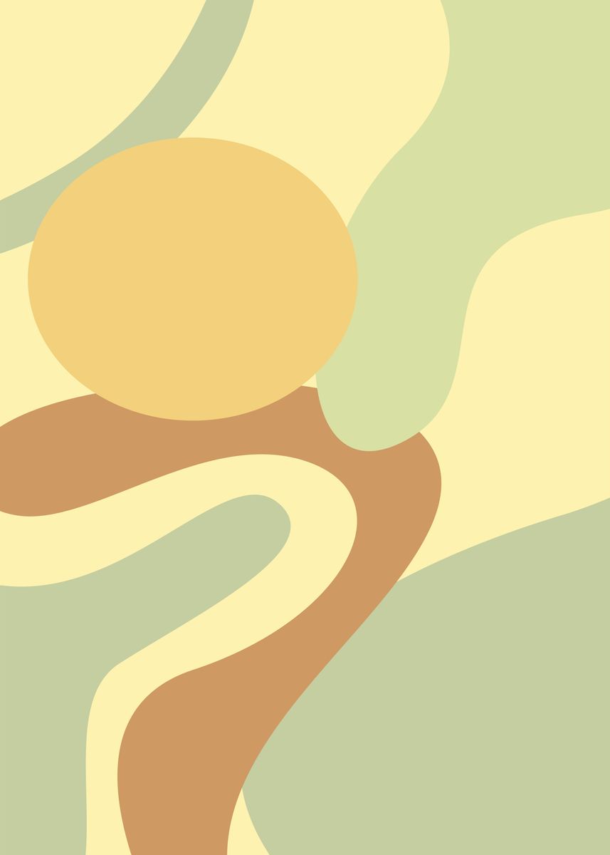 'abstract vintage' Poster by Ratna Mutia Dewi | Displate