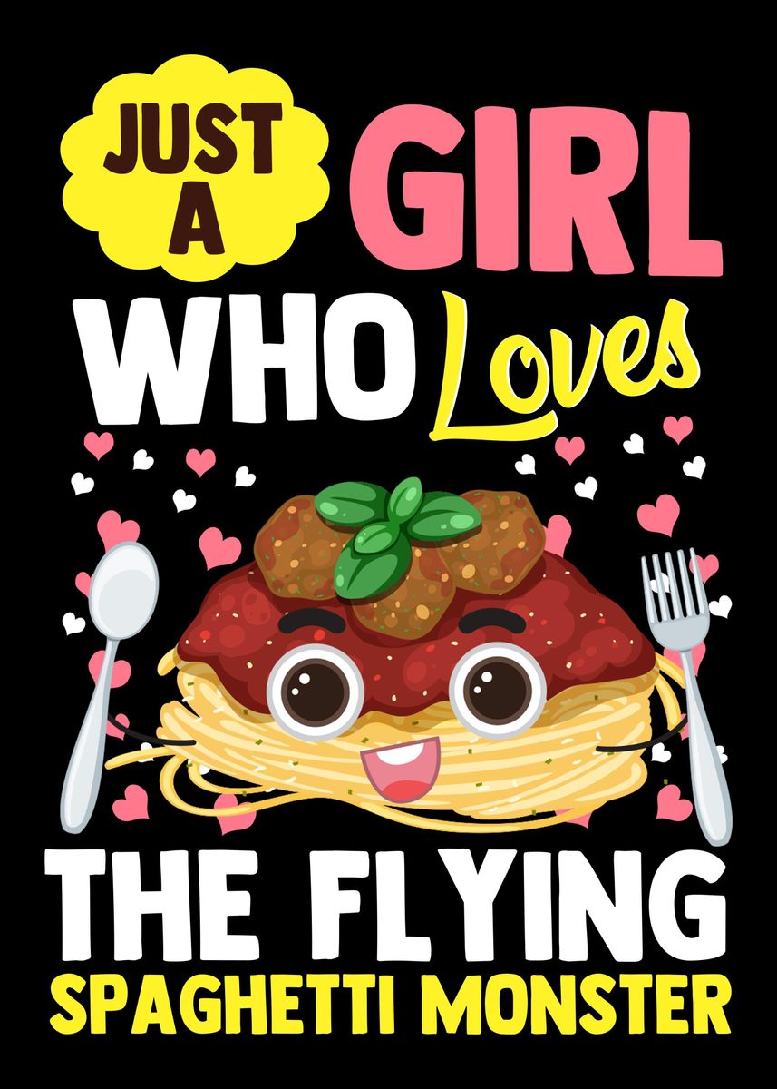 'FSM Pastafarian' Poster, picture, metal print, paint by AestheticAlex ...