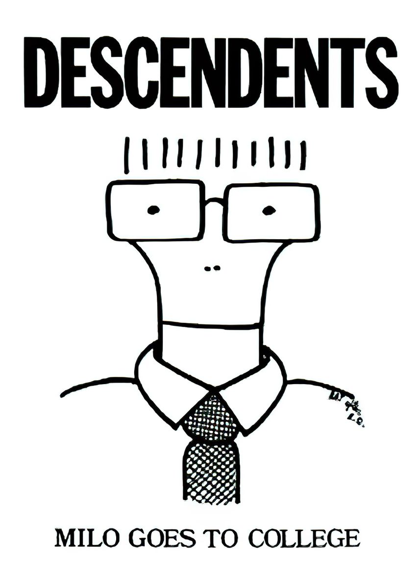 'Descendents Poster' Poster, picture, metal print, paint by Hiruka ...