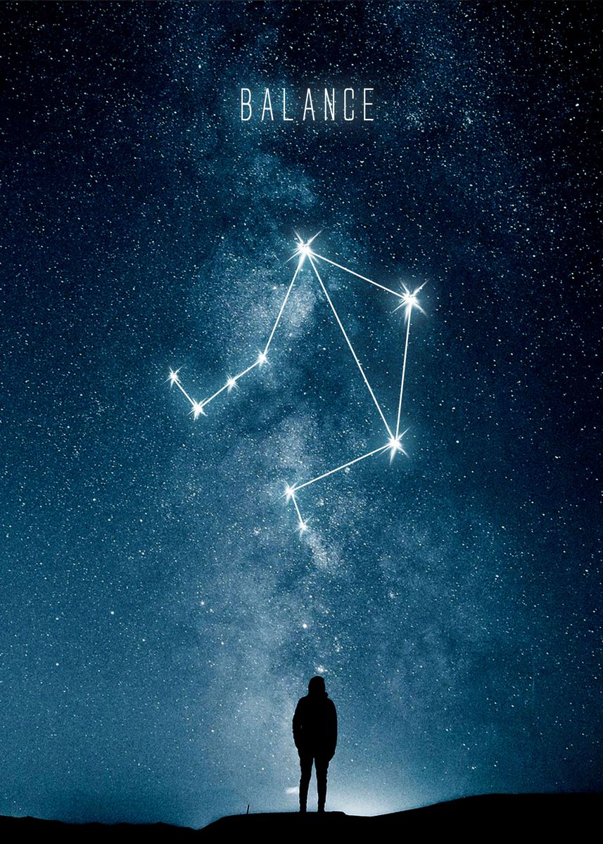 'BALANCE' Poster, picture, metal print, paint by TroisiemeOeil | Displate