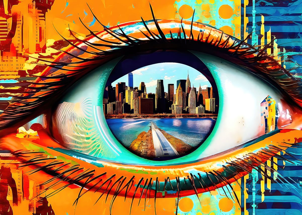 'Urban View' Poster by Havard | Displate