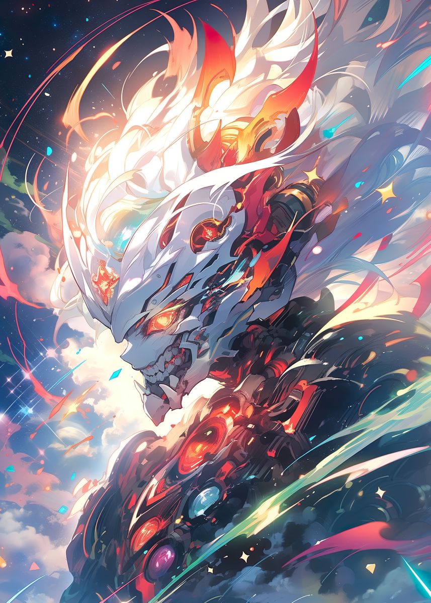 'Anime Soul Demon' Poster, picture, metal print, paint by ...