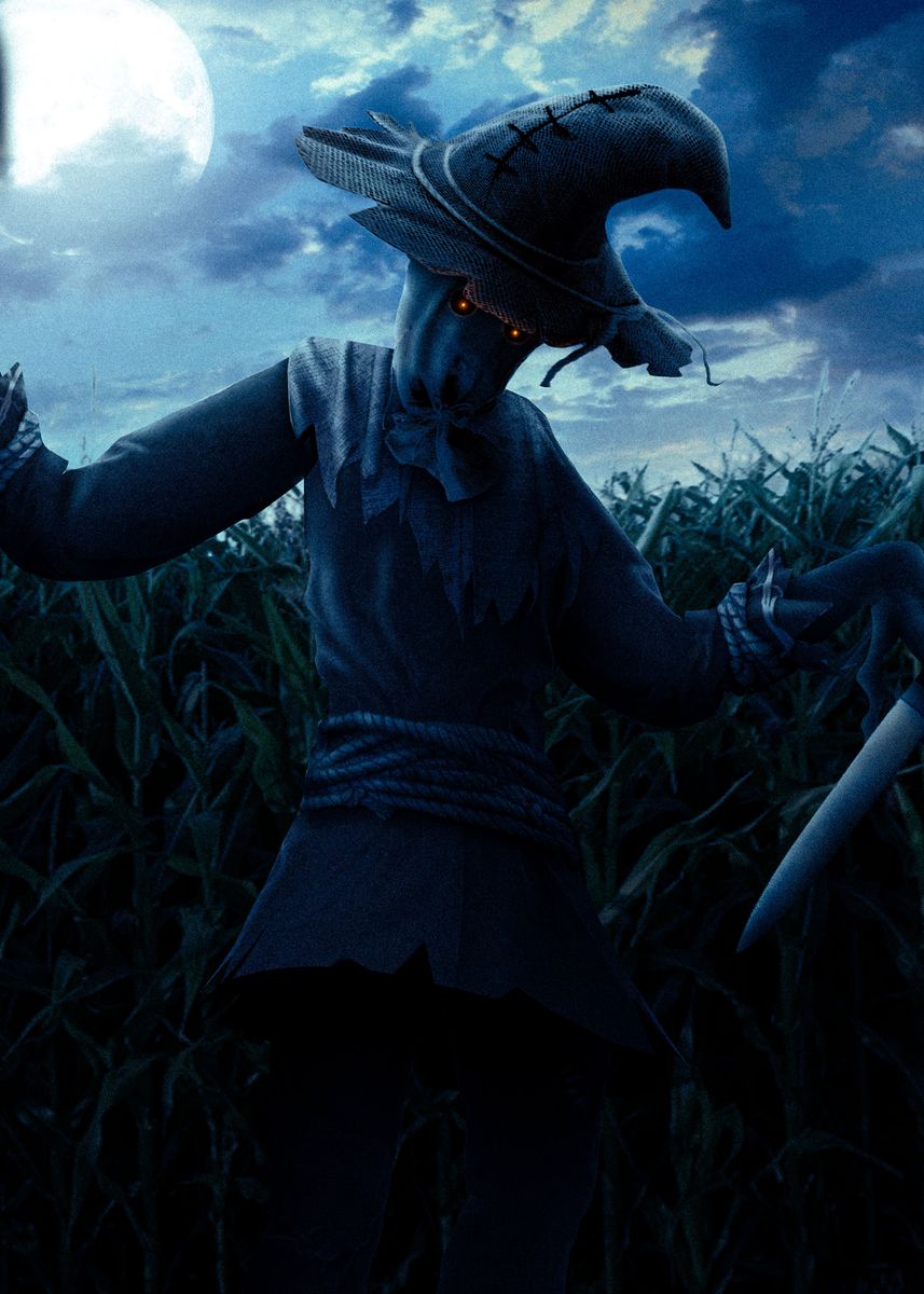 'The Scarecrow' Poster, picture, metal print, paint by peyton robertson ...