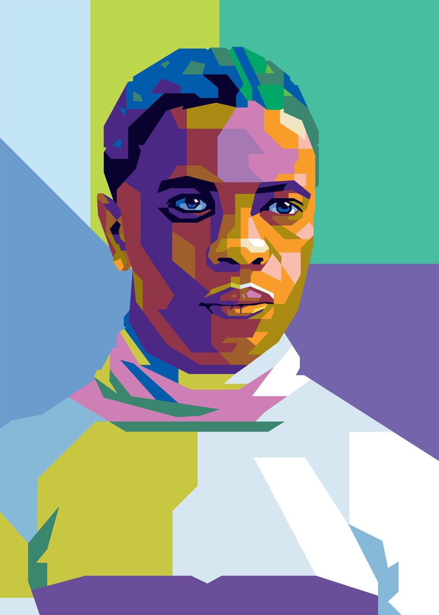 'Major Taylor' Poster, picture, metal print, paint by Ananda Praj ...