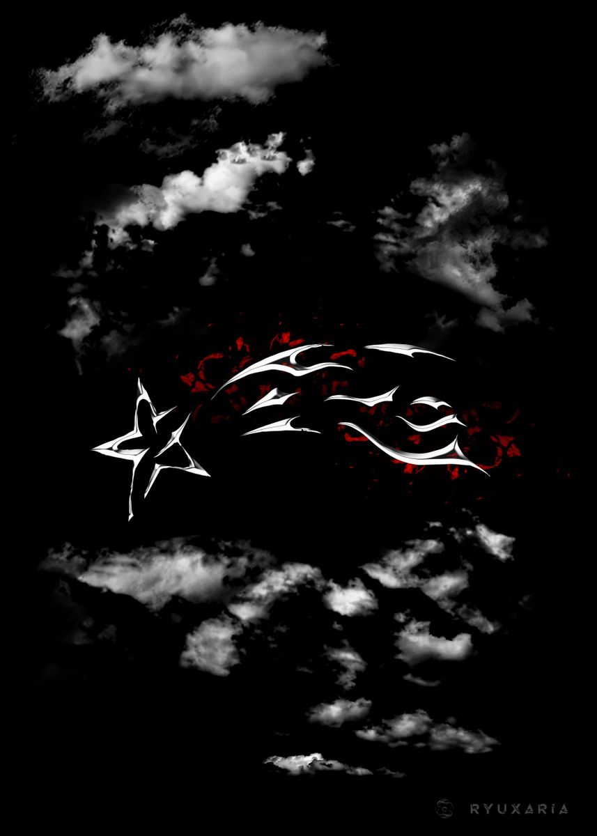 'Shooting Star' Poster, picture, metal print, paint by Xaria Ryu | Displate