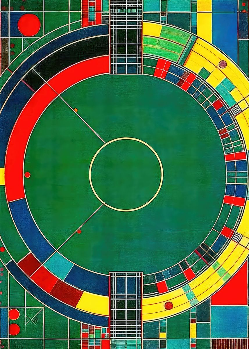 'Geo Abstract 5' Poster by Havard | Displate