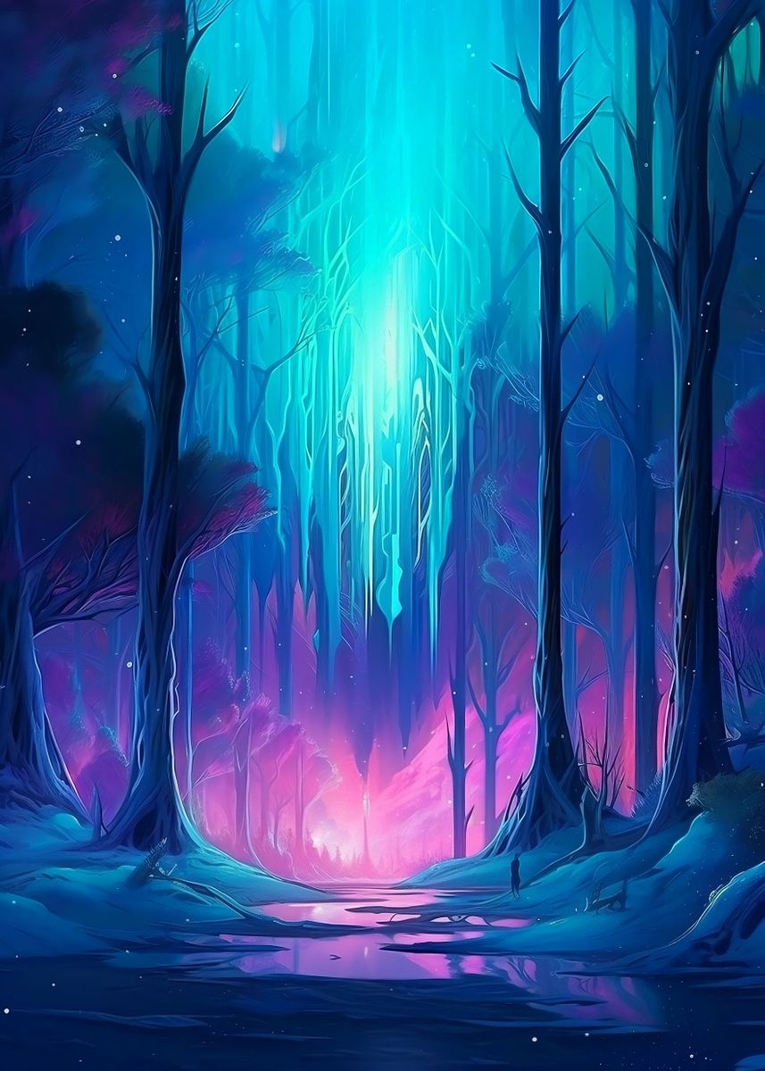 'Fantasy 001' Poster, picture, metal print, paint by Project X Project ...