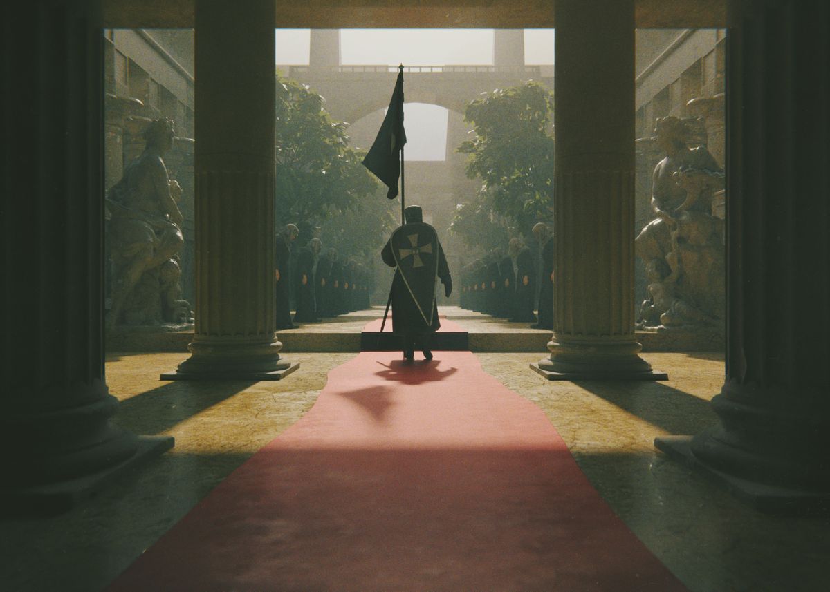 'The Knight Scene 1 3D ' Poster by Irawan Rizky | Displate