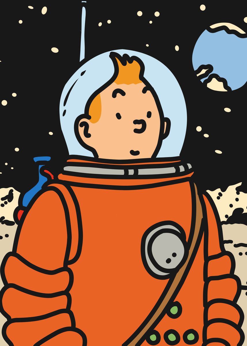 'space people' Poster by tarin muj | Displate