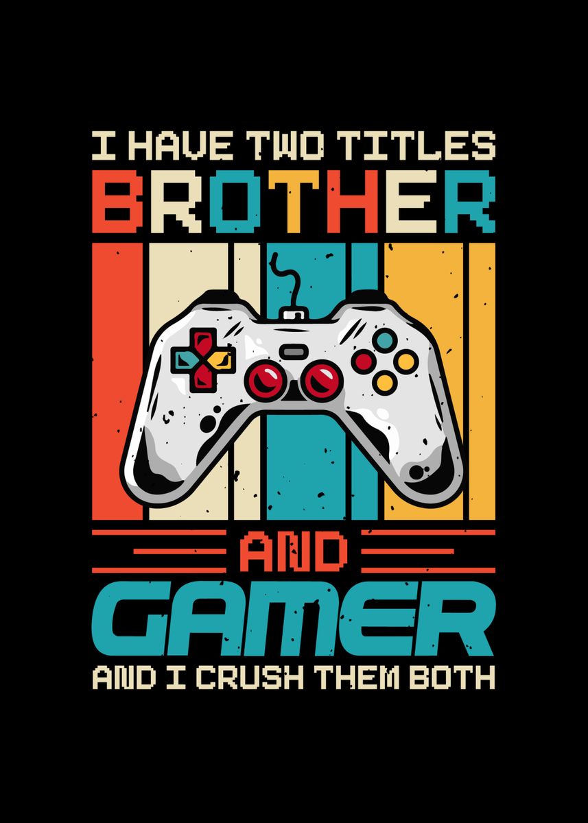 'Gaming retro' Poster, picture, metal print, paint by Alex Romiro ...