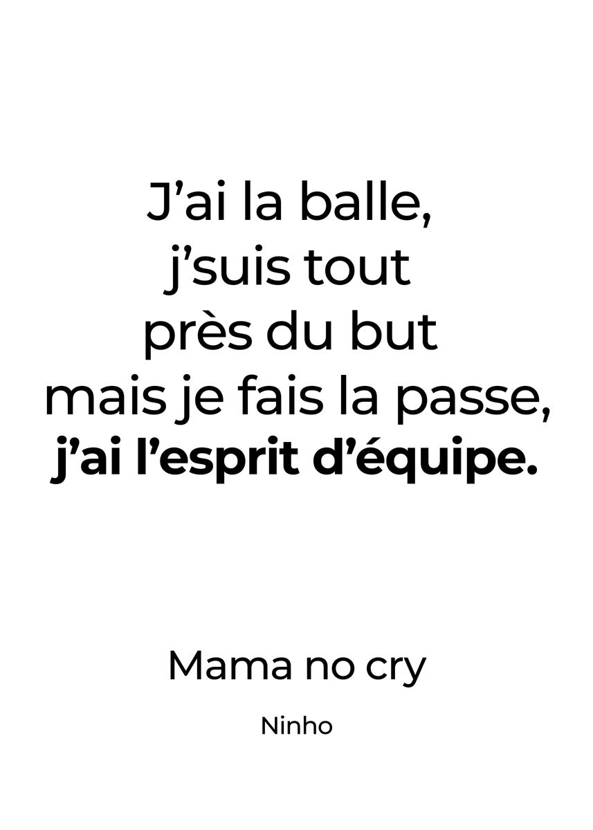 'Ninho Poster Affiche ' Poster, picture, metal print, paint by Jimmy ...