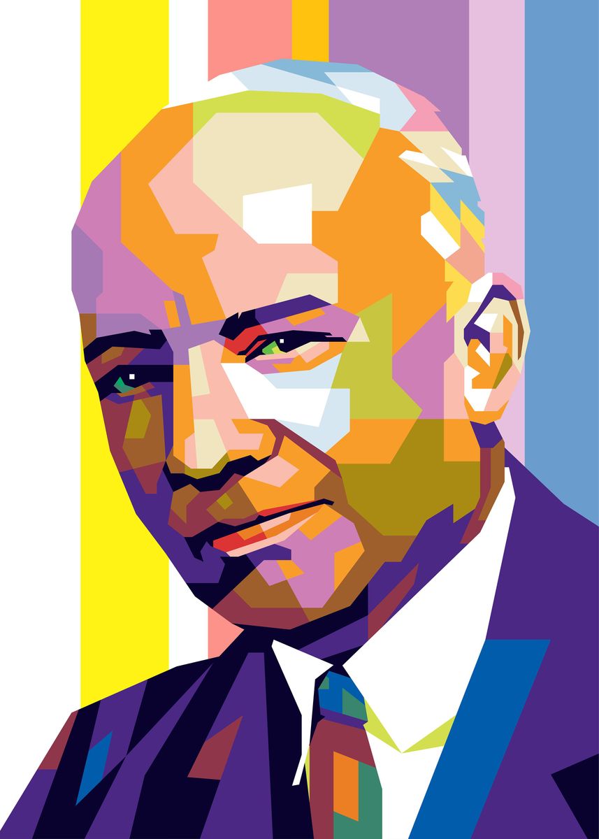 'Carter G Woodson' Poster, picture, metal print, paint by Erick Sato ...