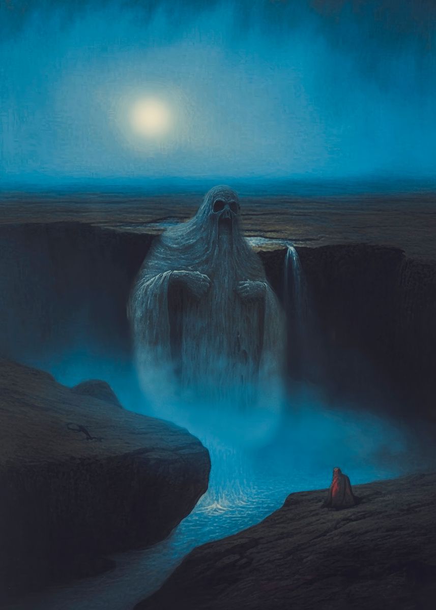 'Ghost Canyon' Poster by AndrejZT | Displate