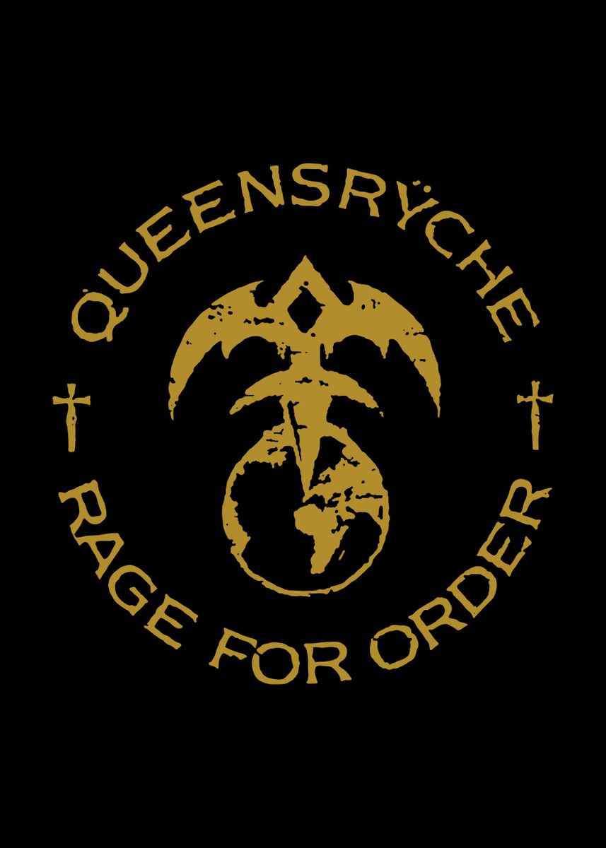 'Queensryche' Poster, picture, metal print, paint by Nathascha Kehl ...
