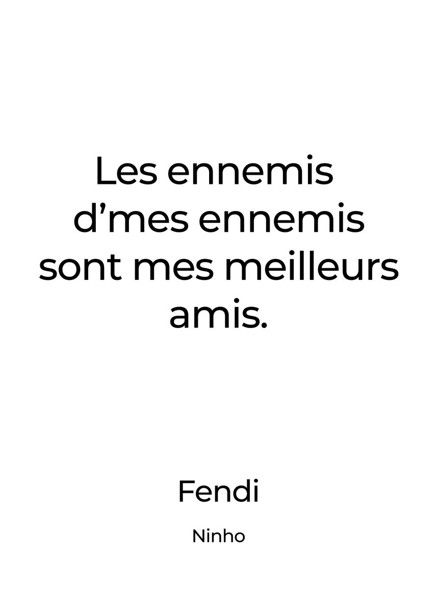 'Ninho Affiche Poster ' Poster, picture, metal print, paint by Jimmy ...