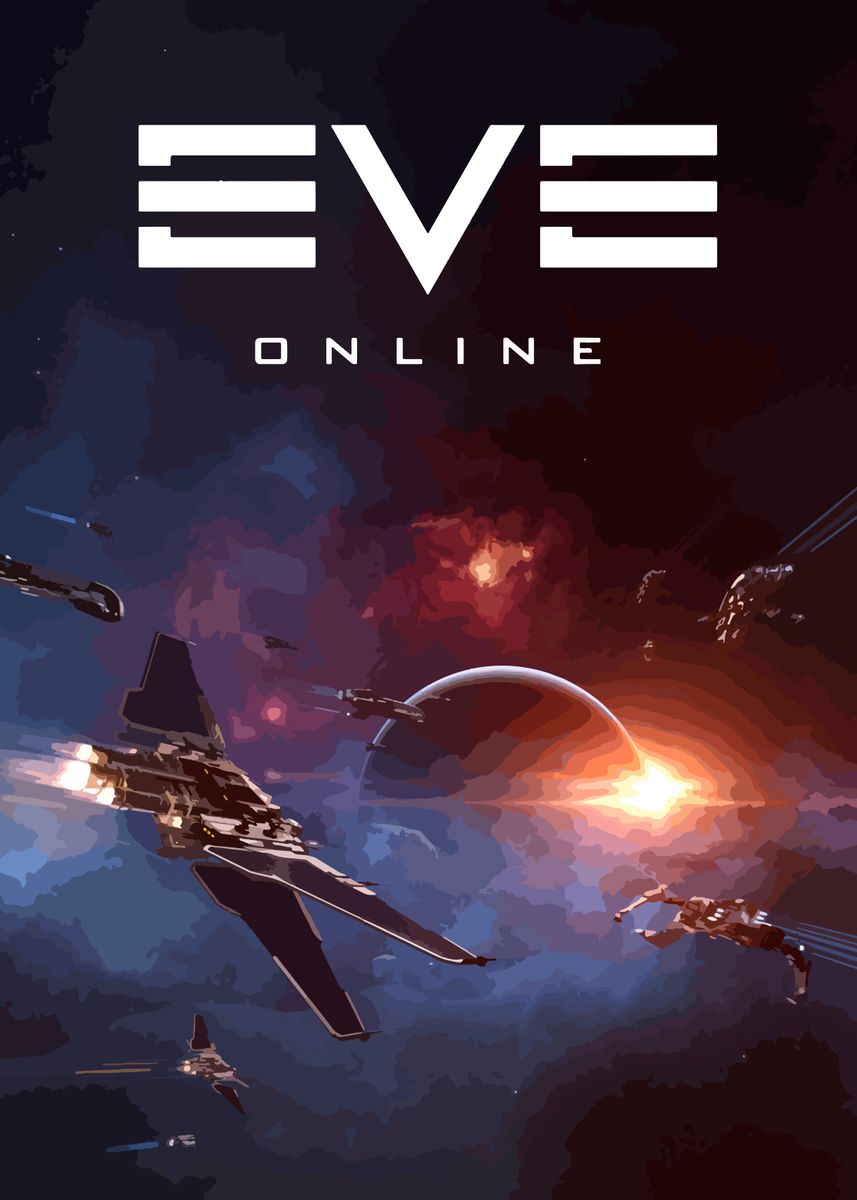 'eve online mass effect n7' Poster, picture, metal print, paint by ...