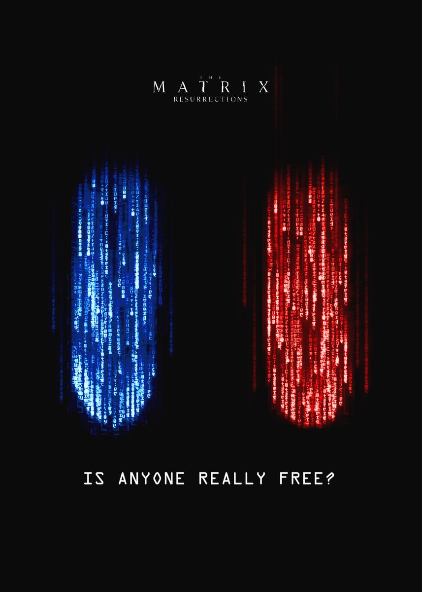 'Is Anyone Really Free?' Poster, picture, metal print, paint by The ...