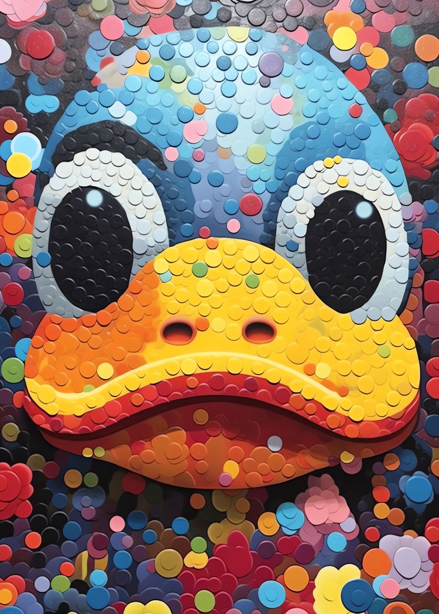 'Kaws Kaw Hypebeast' Poster, picture, metal print, paint by TrexNa ...