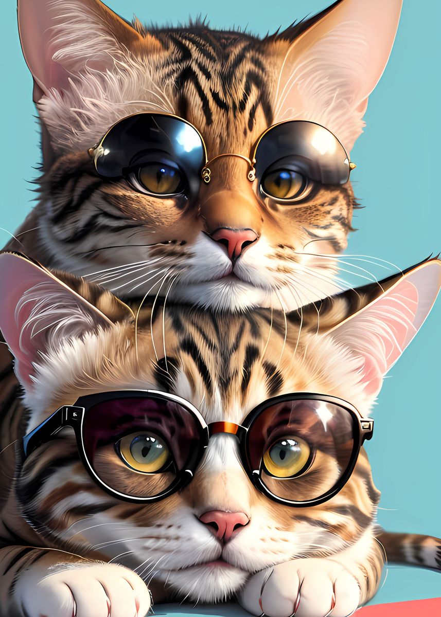 'cute dog retro style' Poster, picture, metal print, paint by erma wati ...