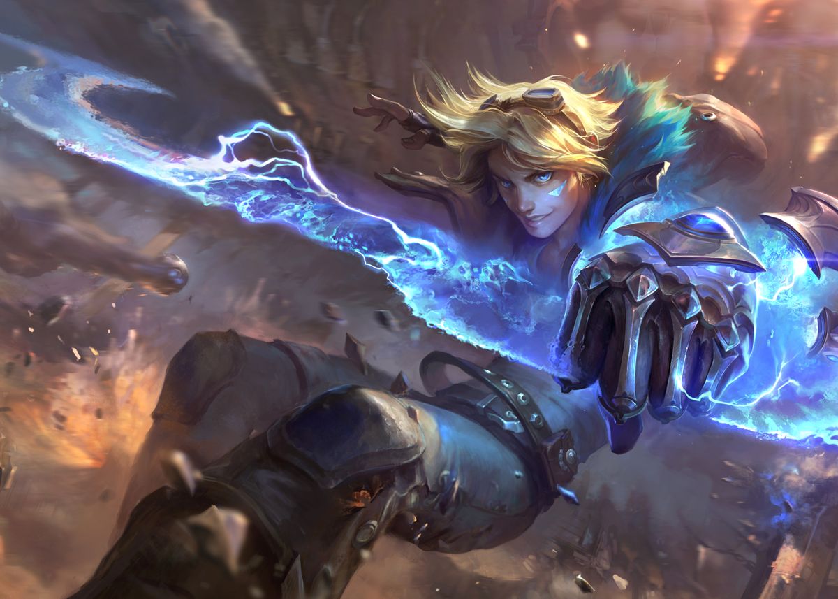 'Ezreal Horizontal' Poster by League of Legends | Displate