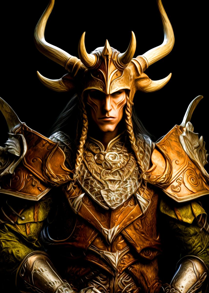 'Deer Knight' Poster by land vinh | Displate