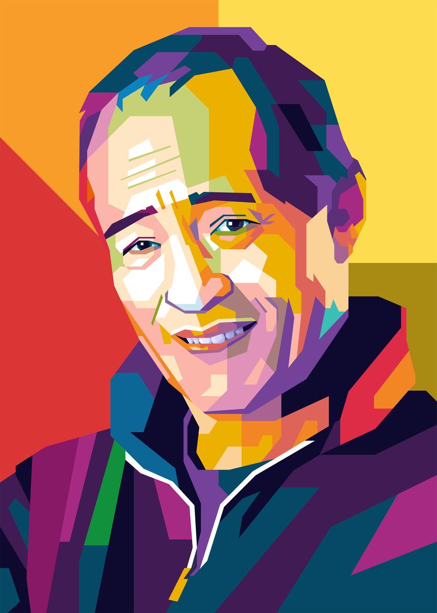 'Dan Inosanto' Poster by Indra | Displate