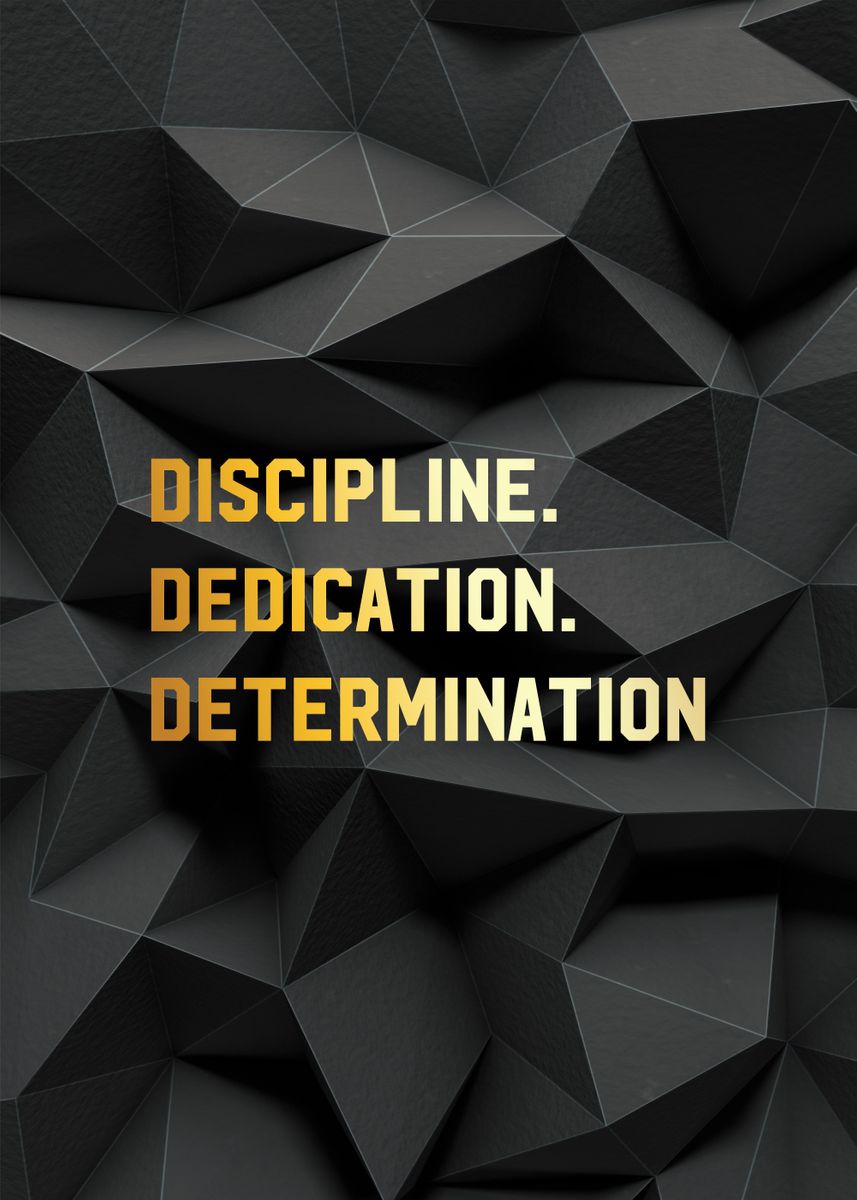 'motivational' Poster, picture, metal print, paint by Lowpoly Posters ...