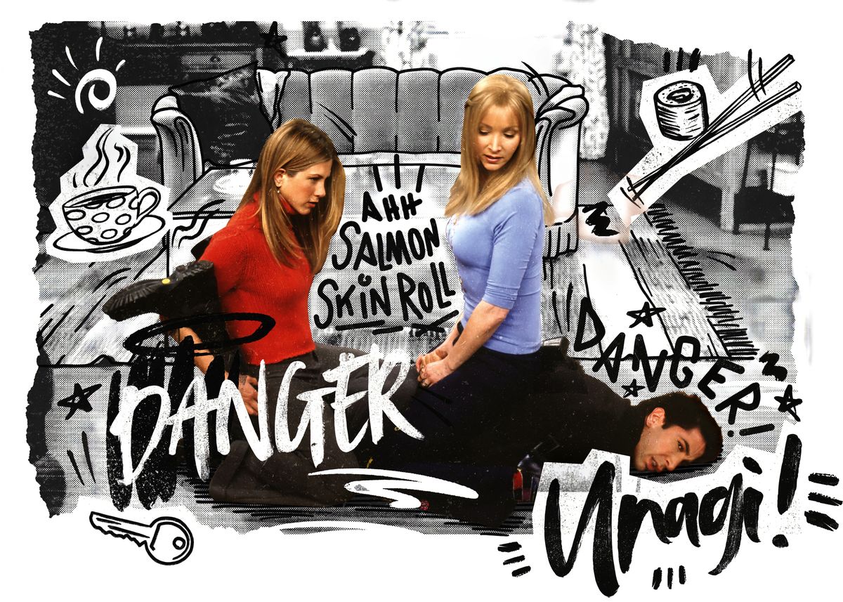 'Danger!' Poster by Friends | Displate