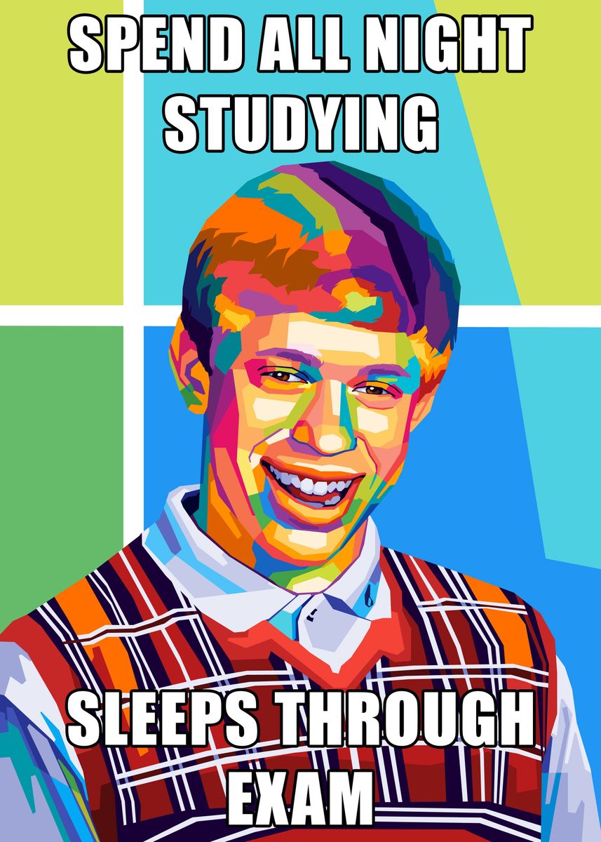 'Meme Wpap Pop Art' Poster, picture, metal print, paint by Anthony ...