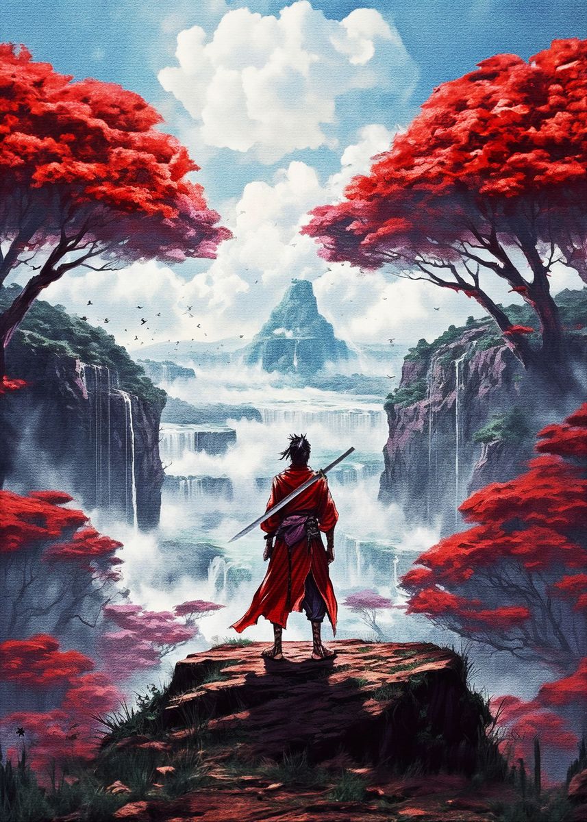 'A Man Standing' Poster, picture, metal print, paint by Coffee Design ...