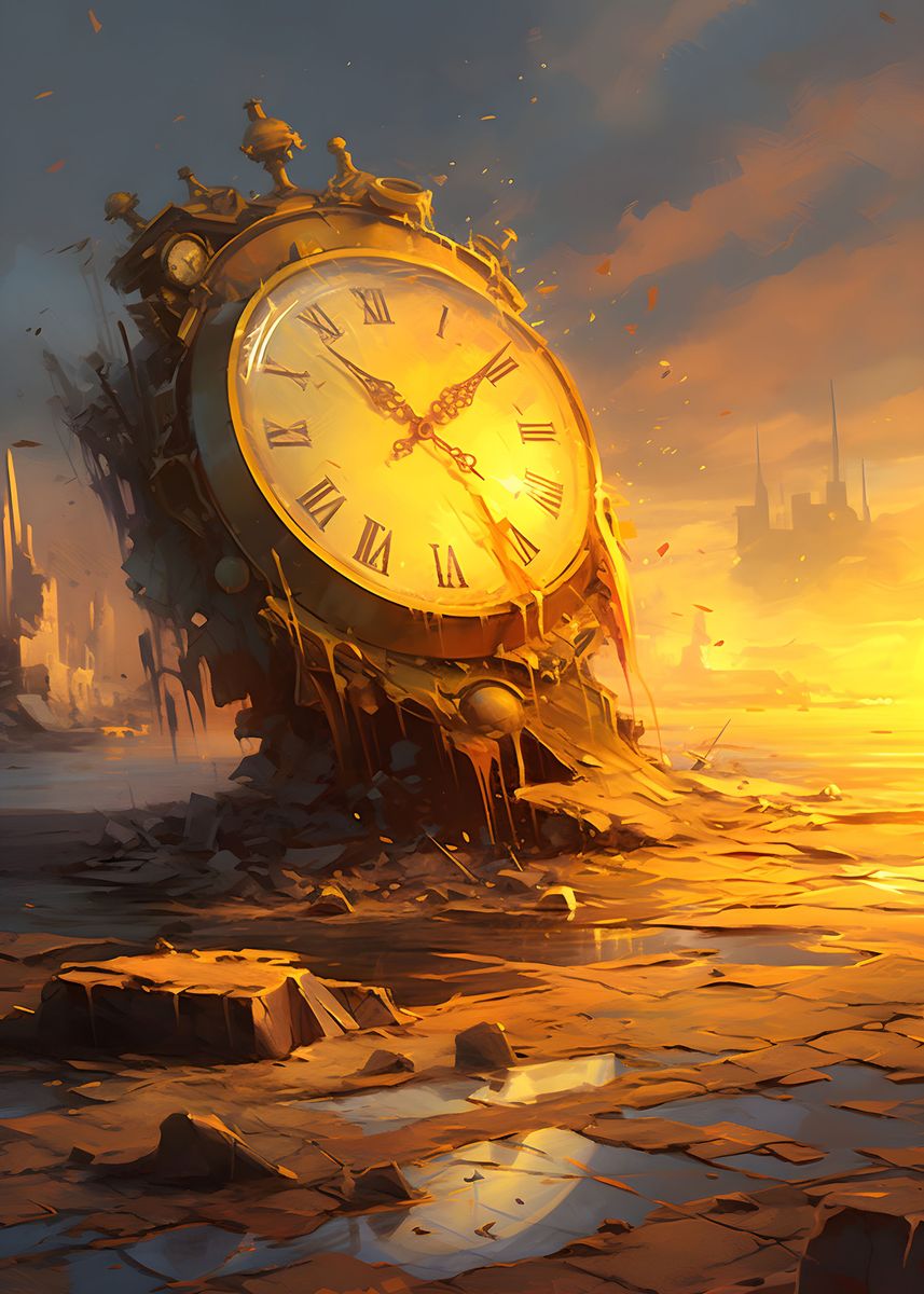 'Concept of Time' Poster by Aisavart | Displate