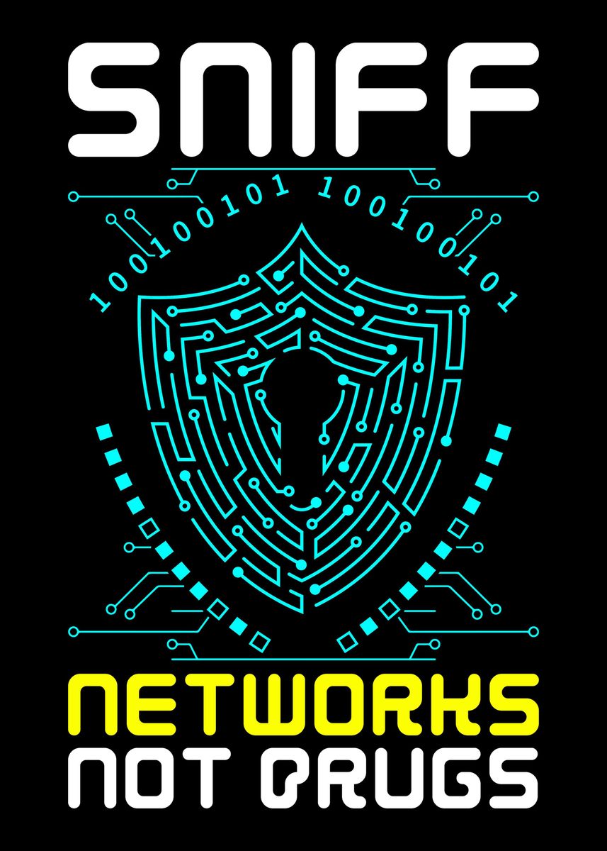 'Cyber Security Hacking IT' Poster, picture, metal print, paint by ...