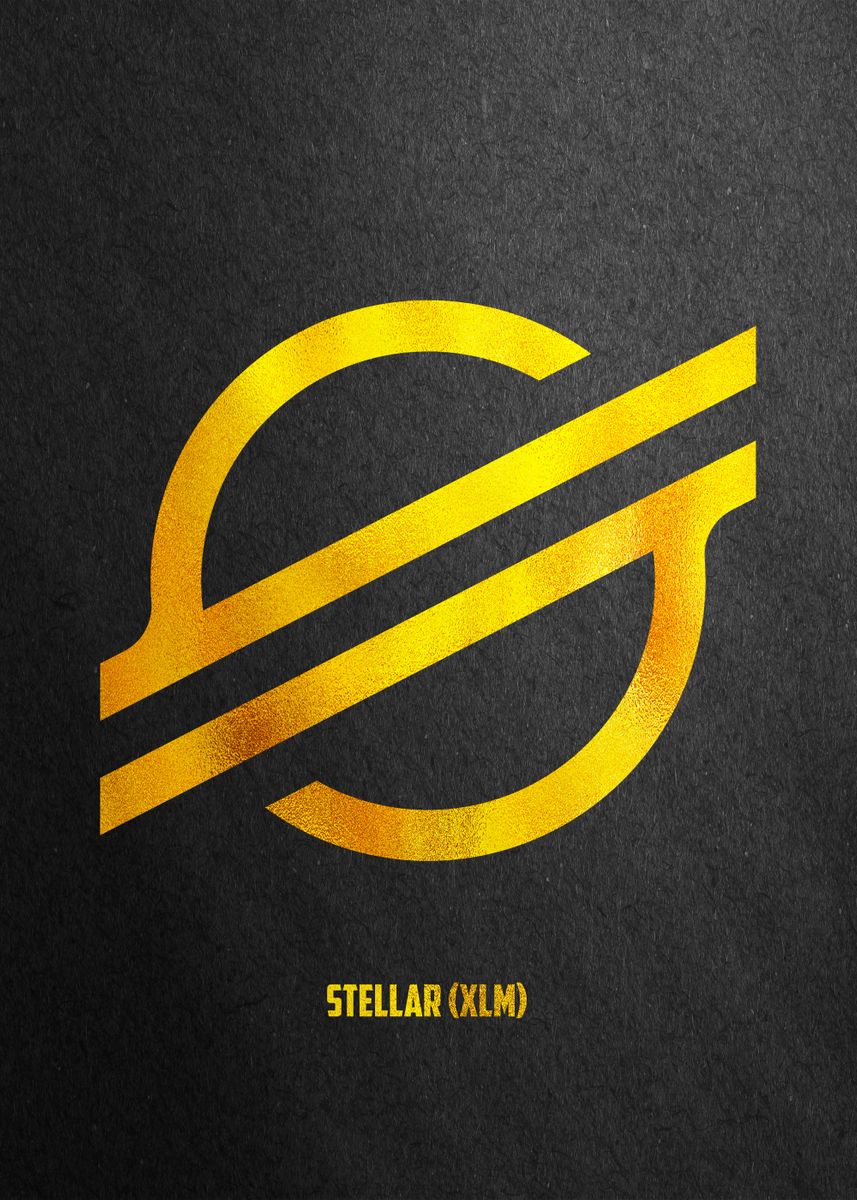 'Stellar Coin' Poster, picture, metal print, paint by Trending Music Retro | Displate
