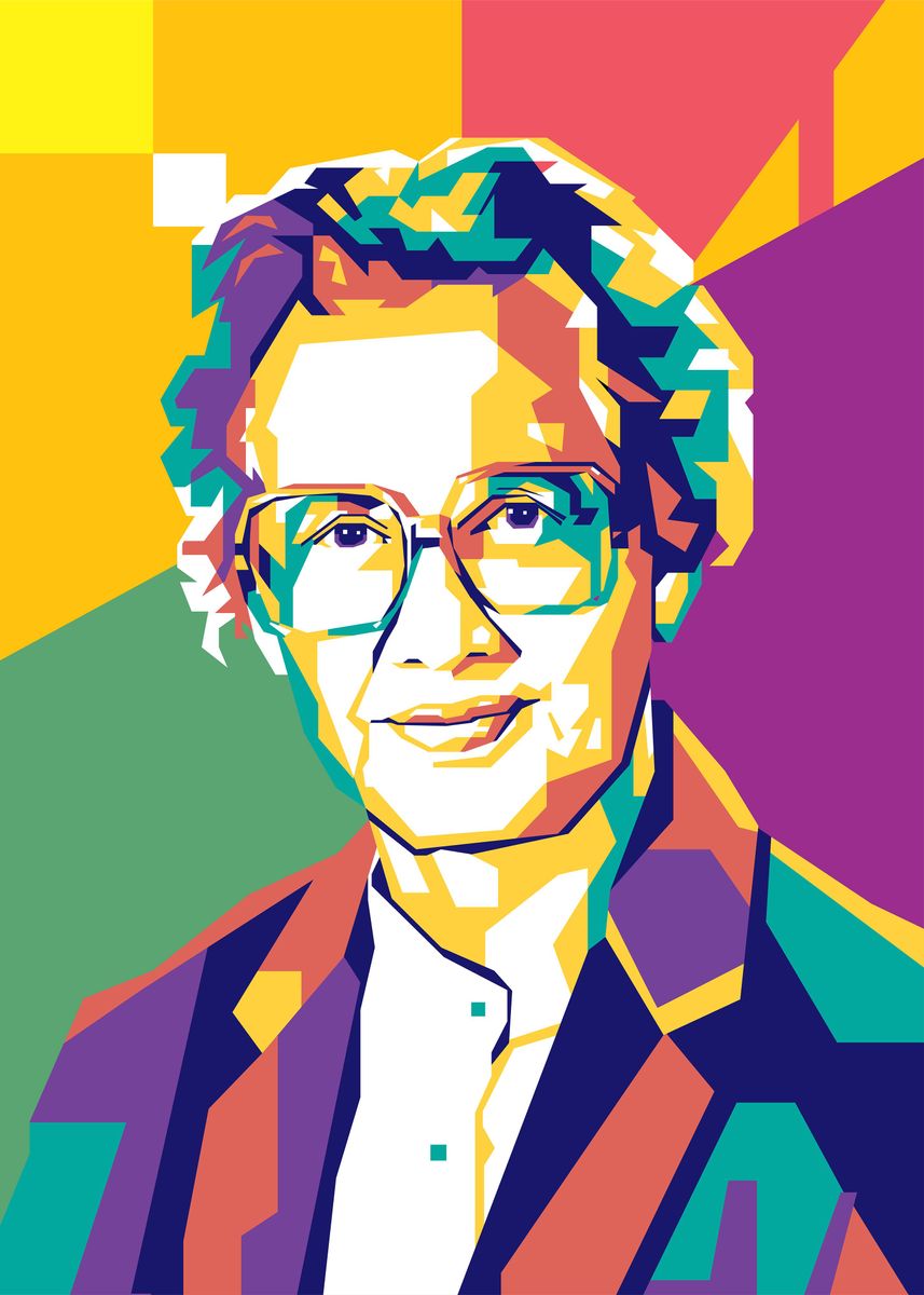 'Katherine Johnson Pop Art' Poster, picture, metal print, paint by ...