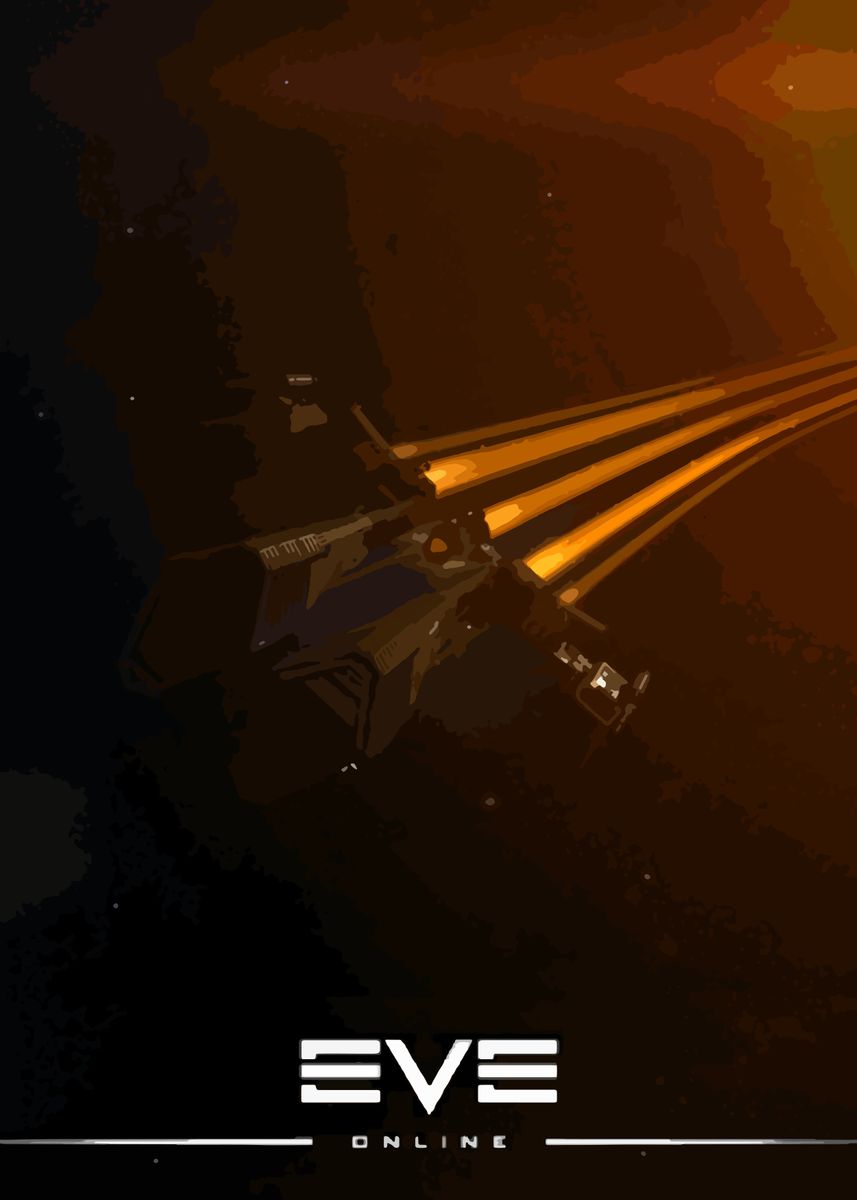 'eve online mass effect n7' Poster, picture, metal print, paint by ...