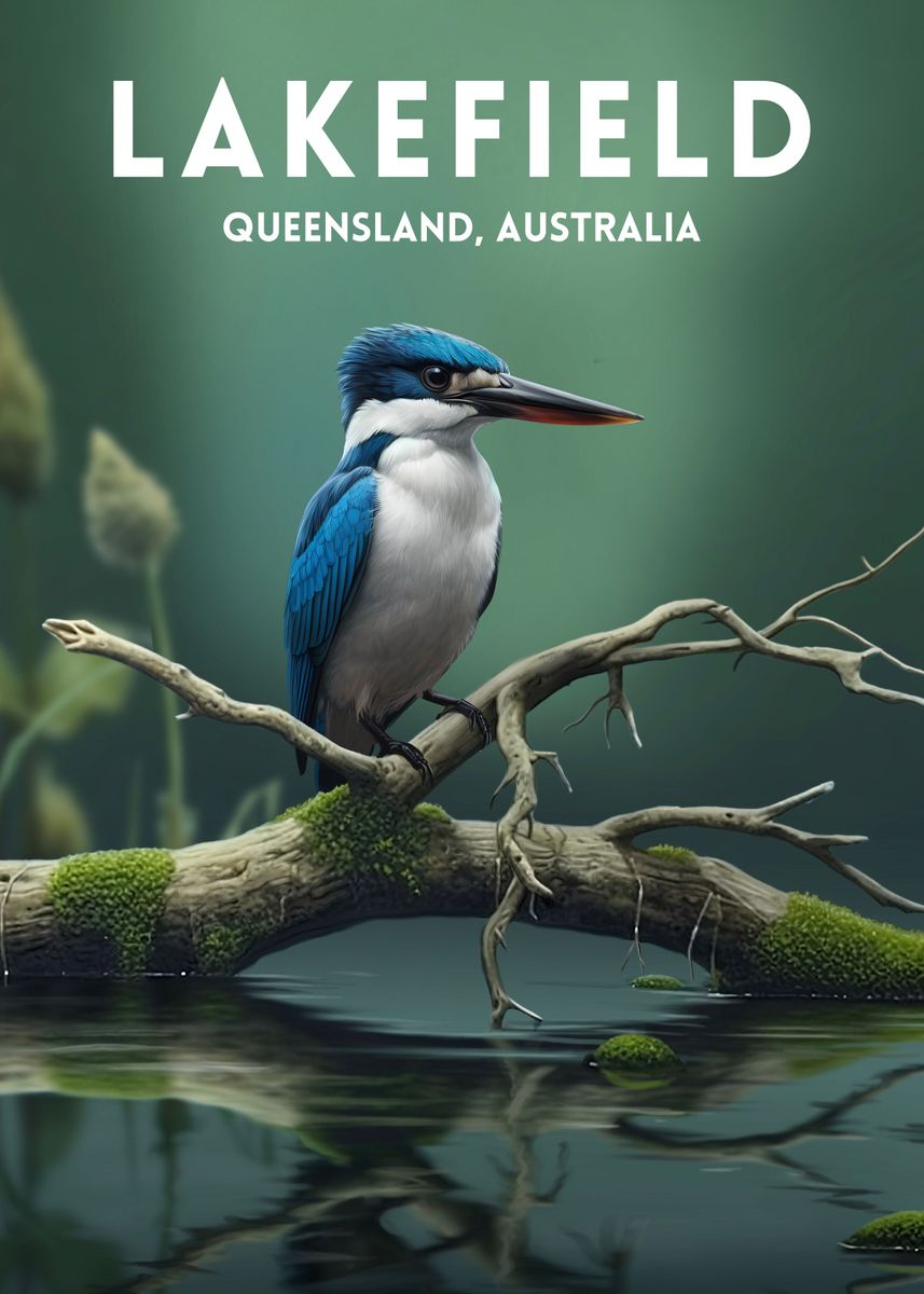 'Lakefield National Park' Poster by Aleksey Ivanov | Displate