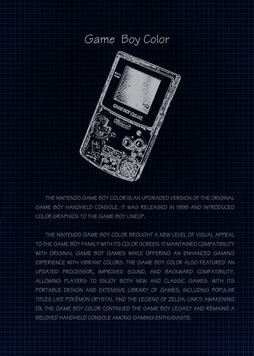 'GBC' Poster, picture, metal print, paint by Naui Art | Displate