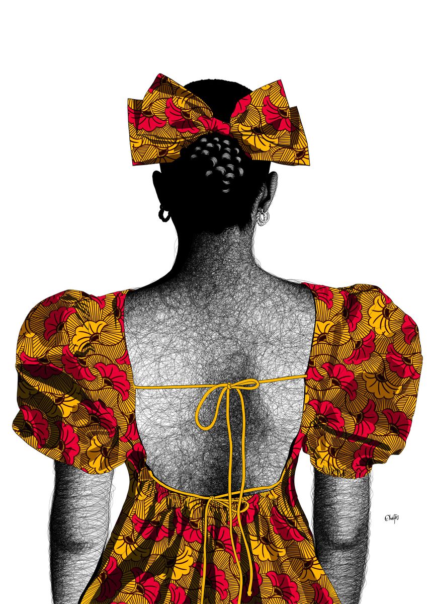 'Amarachi' Poster, picture, metal print, paint by TBJ Ohab | Displate