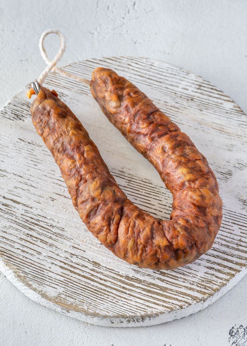 'Spanish chorizo ' Poster, picture, metal print, paint by Oleksandr ...