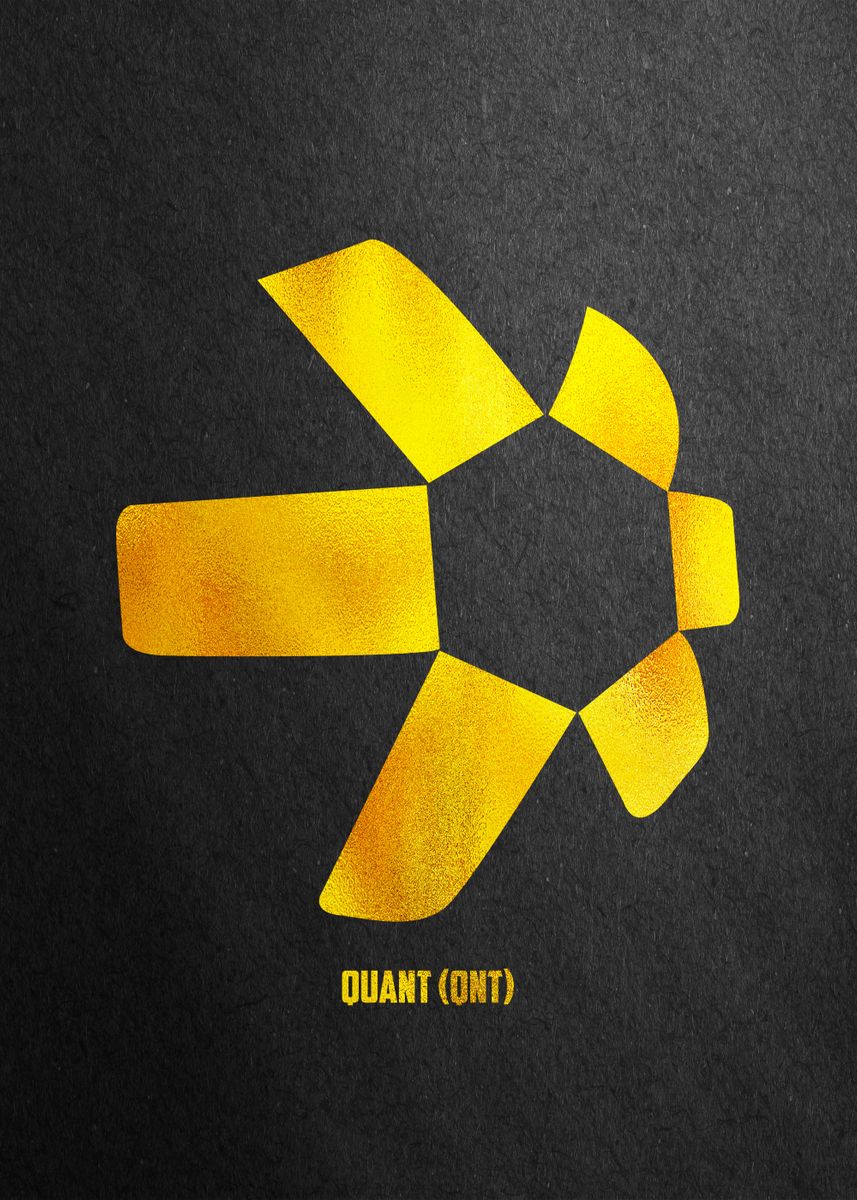 'Quant Coin' Poster, picture, metal print, paint by Trending Music ...