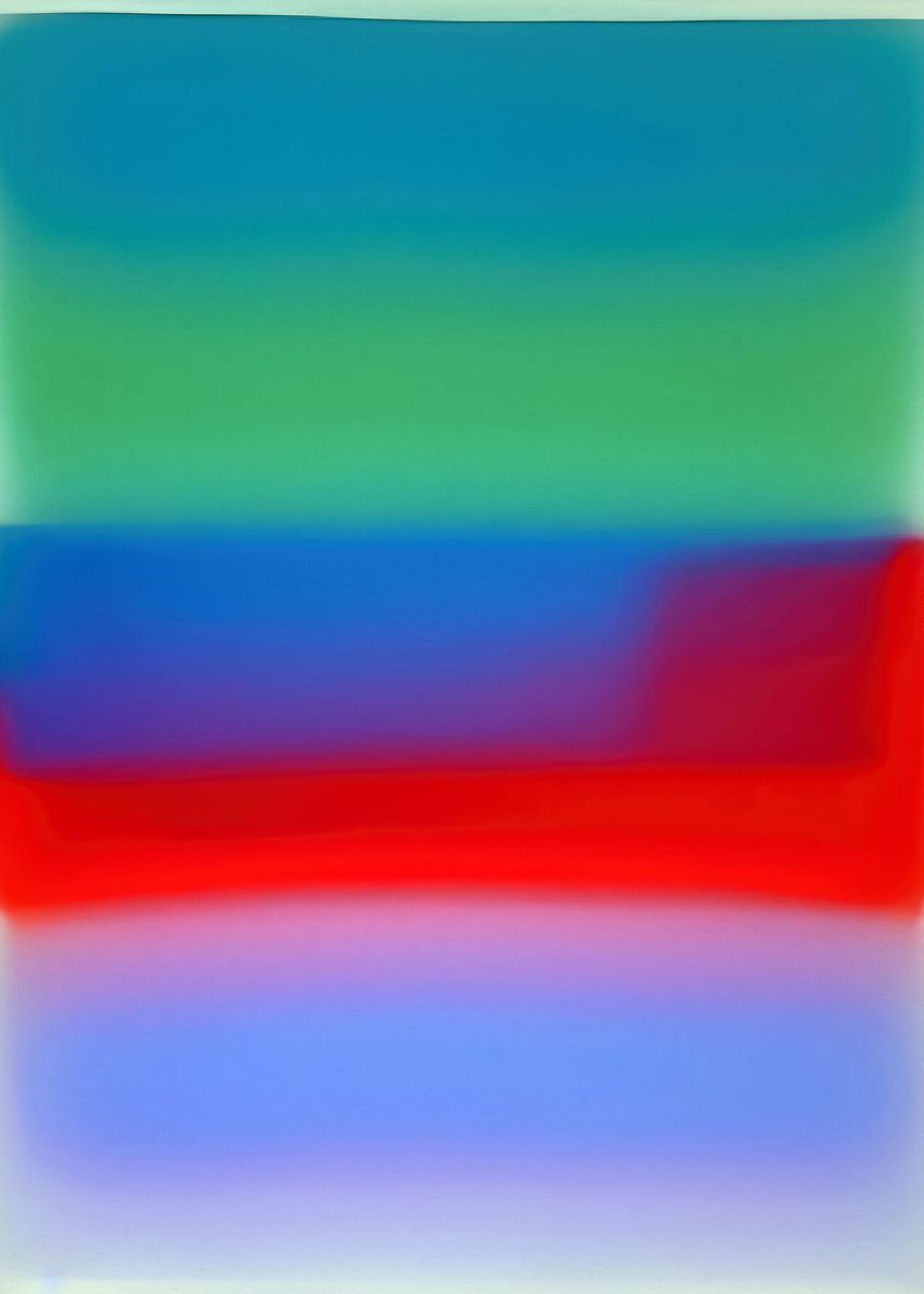 'Abstract Gradient Art' Poster, picture, metal print, paint by BluePinkPanther | Displate