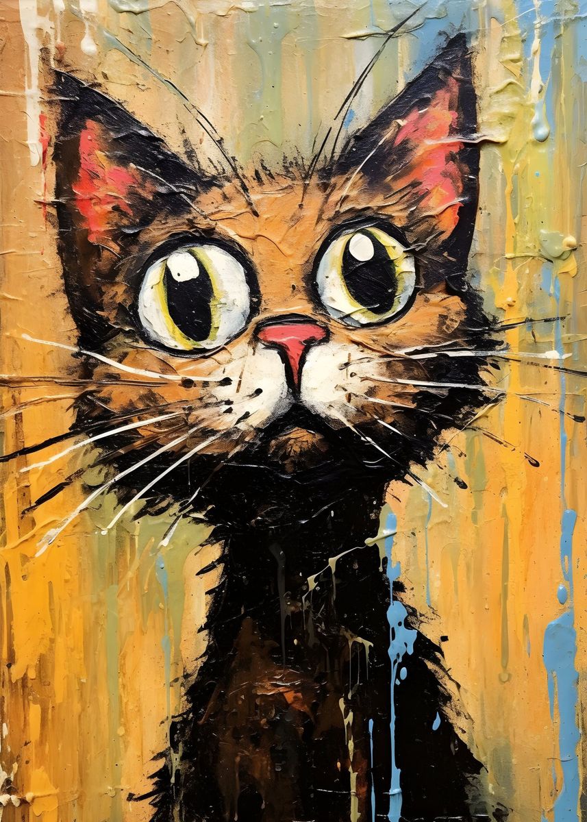 'Special Cat' Poster, picture, metal print, paint by dostiphotography ...