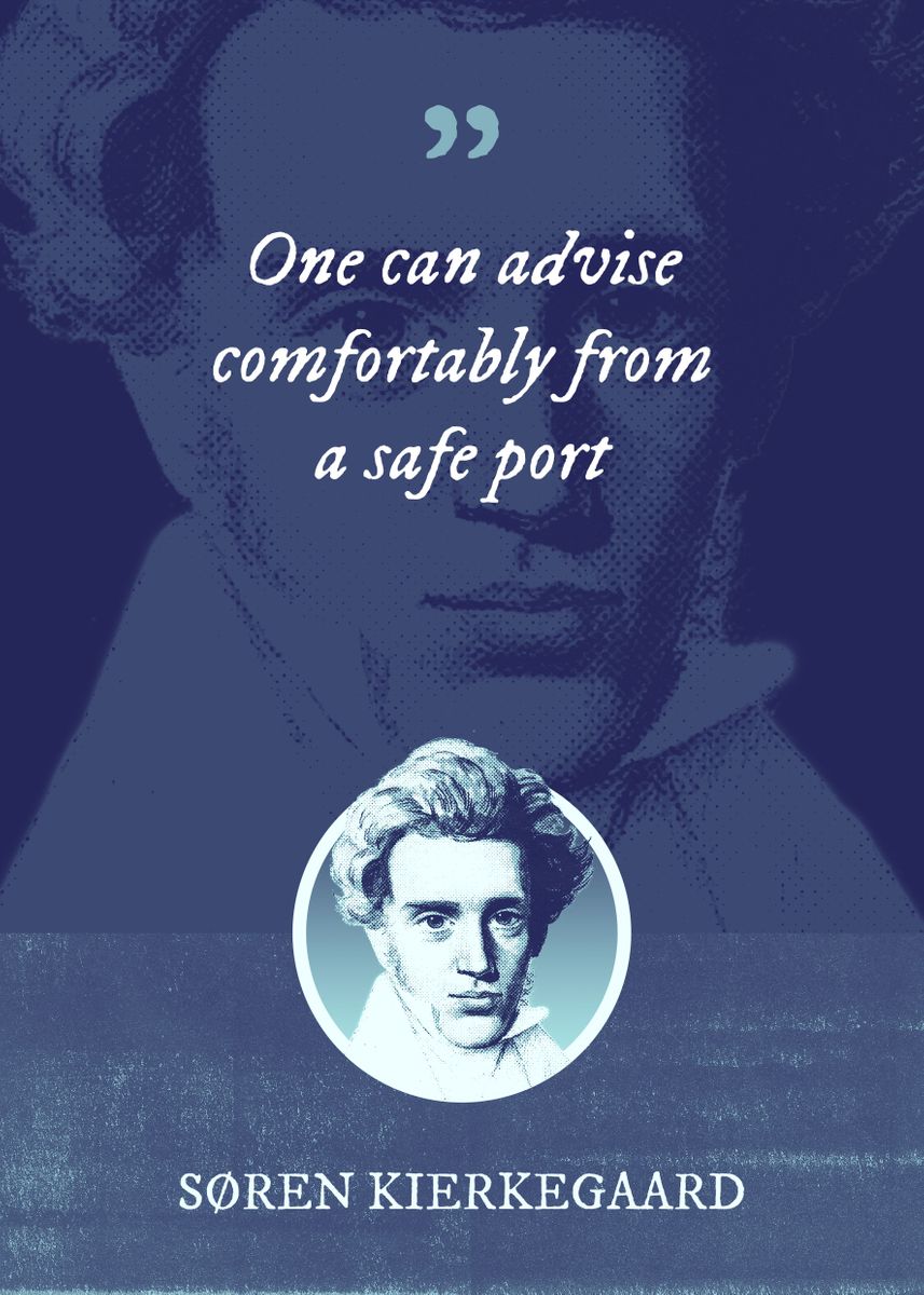 'One can advise comfortably' Poster, picture, metal print, paint by ...
