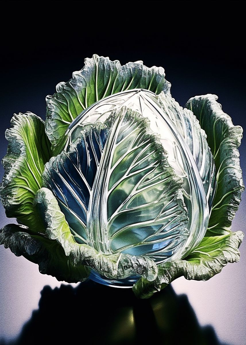 'Diamond Cabbage' Poster, picture, metal print, paint by Fachrul Abqary ...
