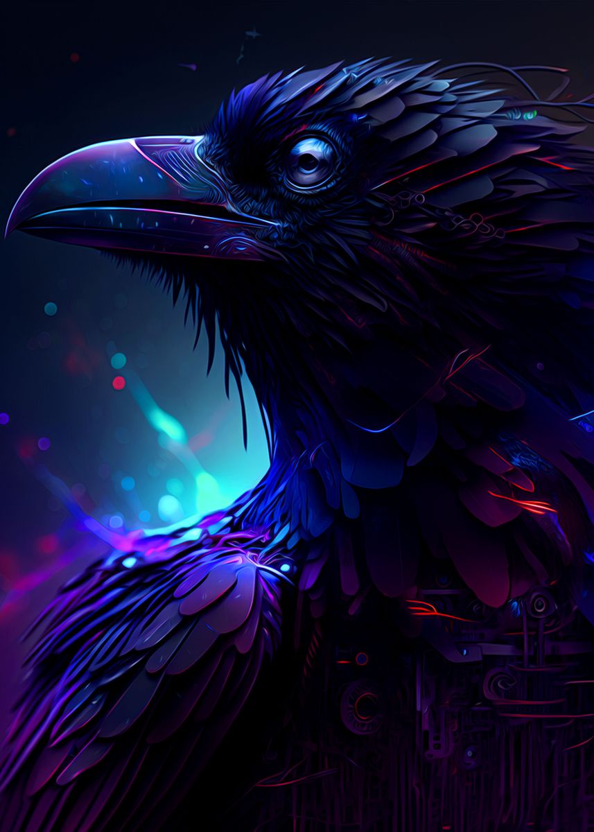 'Raven' Poster by tani pino | Displate