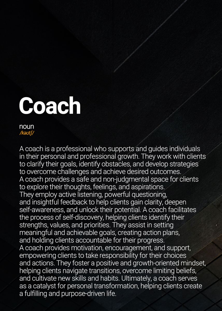 'Coach' Poster by Mr Penguin | Displate