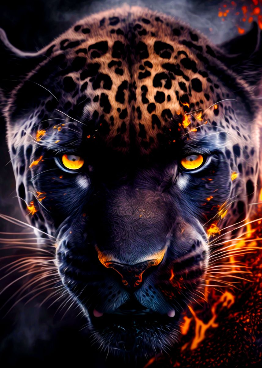 'Panther' Poster by dung nguyen | Displate