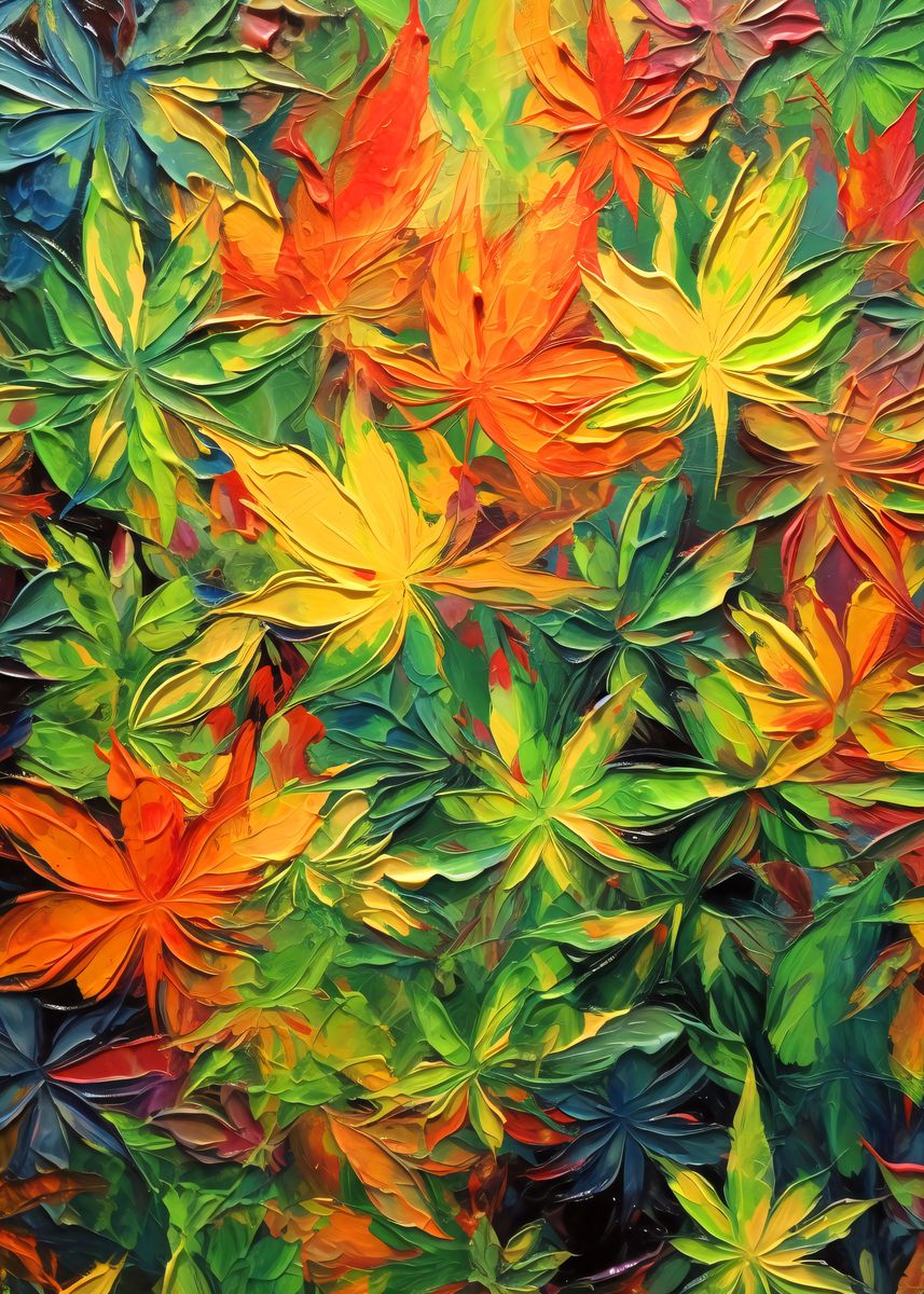 'Cannabis Marijuana' Poster, picture, metal print, paint by Rafael Dxgn ...